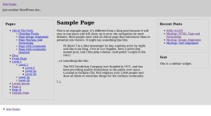 Simple Three Column CSS Layout (Split Sidebars) – Theme Foundation